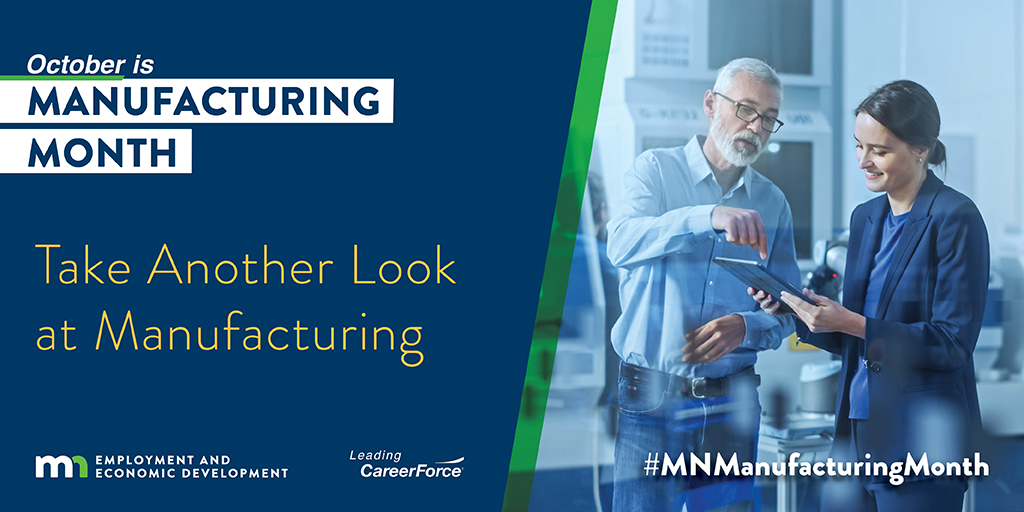 Manufacturing Month graphics for X | CareerForce